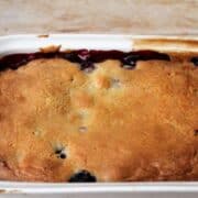 Berry Sponge Pudding - BakingQueen74