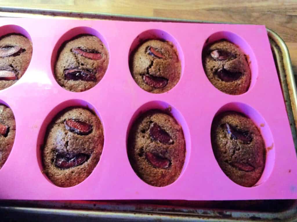 Black Forest Cherry Friands - BakingQueen74