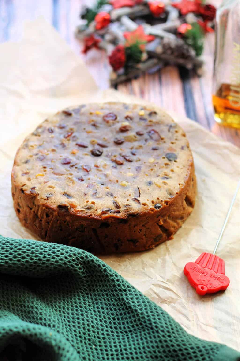 Slow Cooker Christmas Cake - BakingQueen74