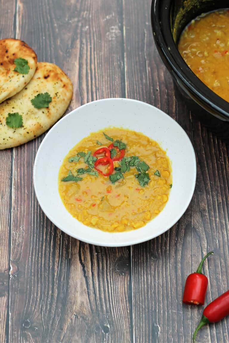Easy Slow Cooker Dal - BakingQueen74