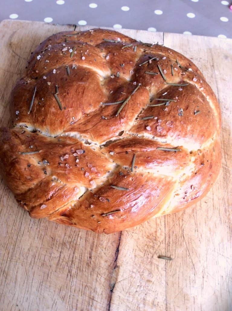 Rosemary and Sage Bread - BakingQueen74