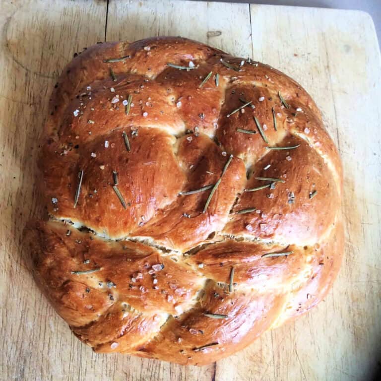 Rosemary and Sage Bread - BakingQueen74