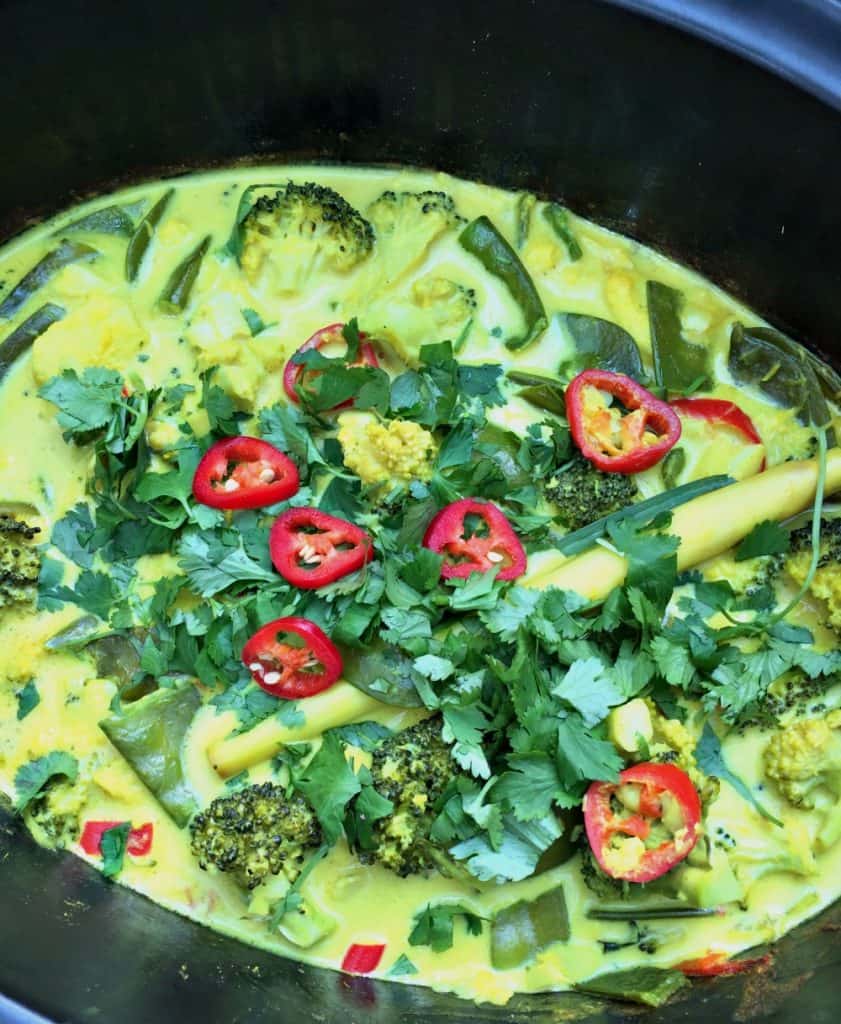 Slow Cooker Coconut Fish Curry - BakingQueen74