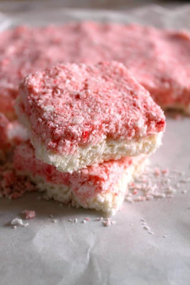 Coconut Ice from Living on the Veg - BakingQueen74