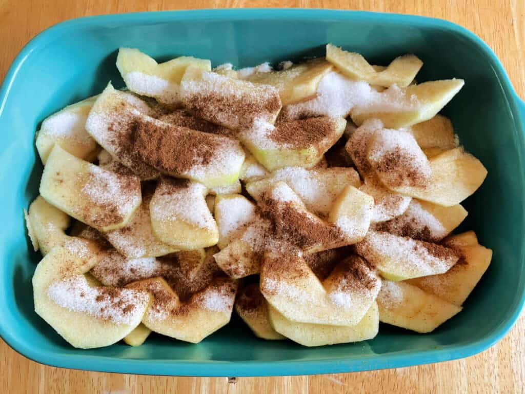 Apple Sponge Pudding - BakingQueen74