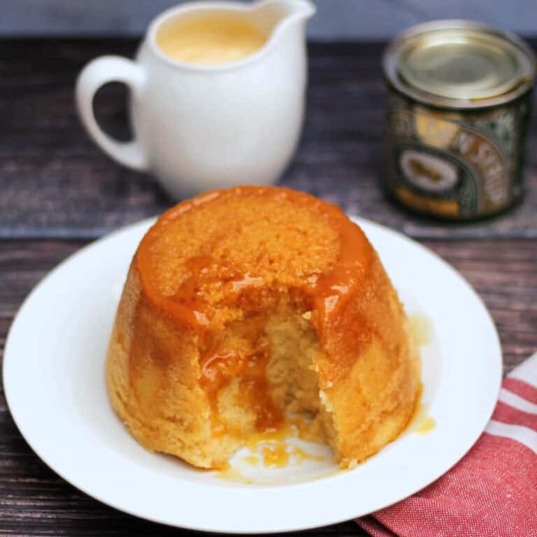 Apple Sponge Pudding - BakingQueen74