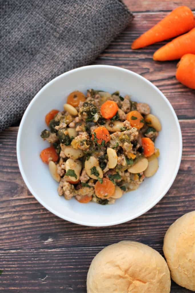 Slow Cooker Turkey Mince Stew - BakingQueen74