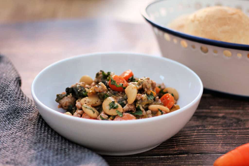 Slow Cooker Turkey Mince Stew - BakingQueen74